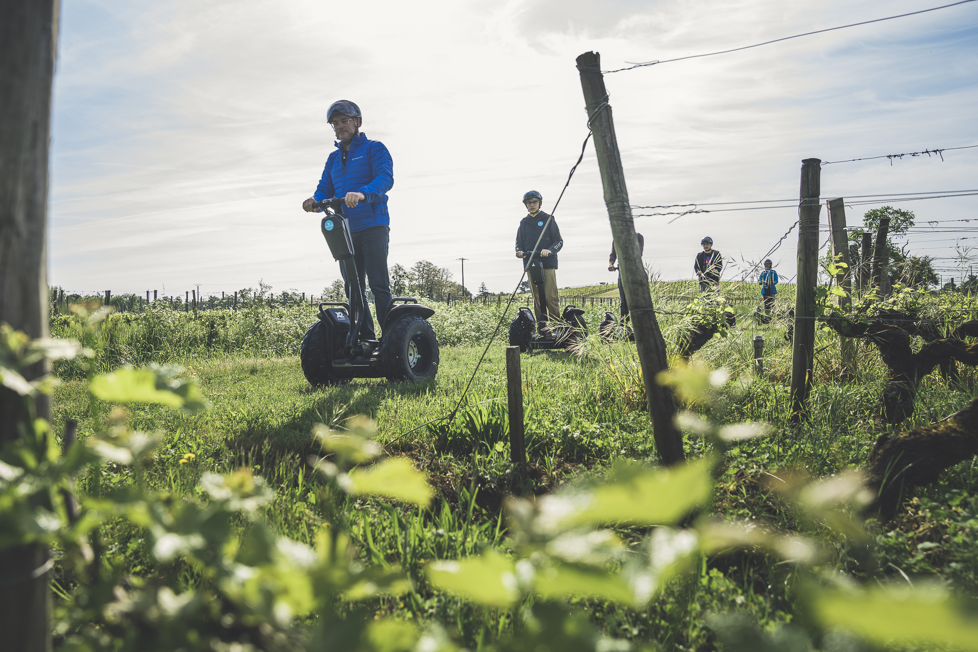Segway ride between Lac Bleu and Léognan castles | Visit Bordeaux